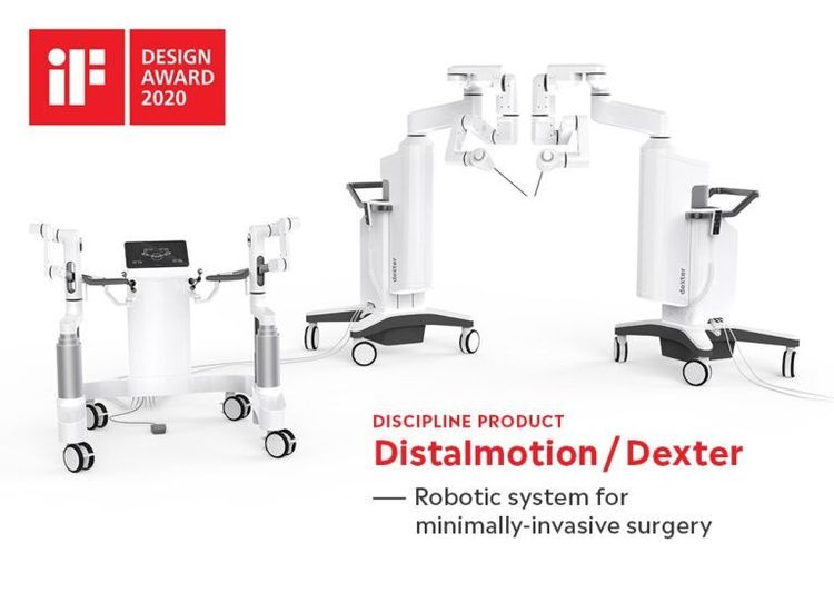 Dexter wins iF Design Award 2020: A surgical robot from Vaud, on the ...
